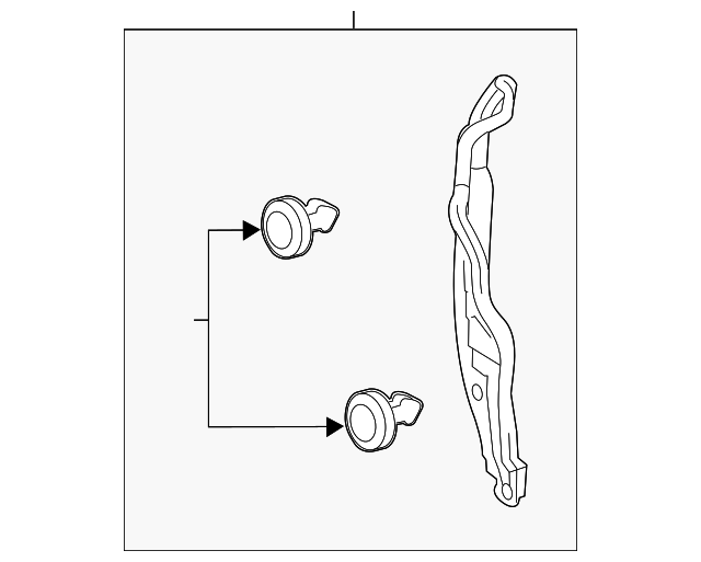 2012-2017 Toyota Prius V Rear Seal 53828-47051 | Toyota Parts Center