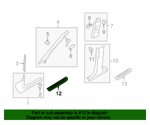 80A-853-373-A-9B9 - Front Sill Plate 2018-2023 Audi | Audi OEM Parts