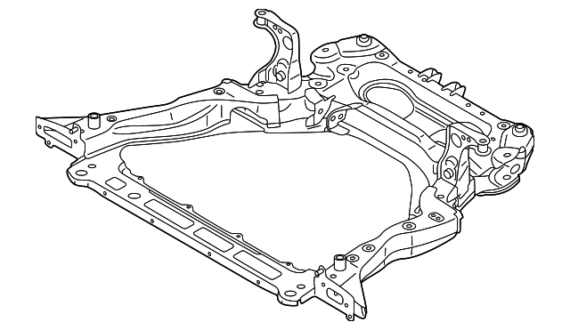 2021 Nissan Rogue Engine Cradle 54401-6RA2A | Temecula Nissan Parts