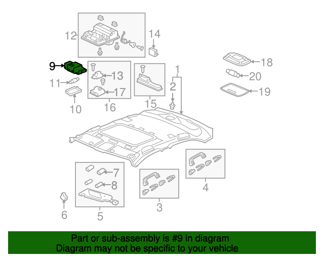 34404-SDA-A22 - Base 2009-2014 Acura TSX | Group 1 Auto Parts