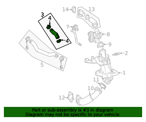 55515782 - Outlet Hose 2020-2024 GM | Gateway Buick GMC Parts