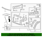 2021-2023 GM Passenger Side Headlamp Bracket 84278033 | GMPartsDirect.com