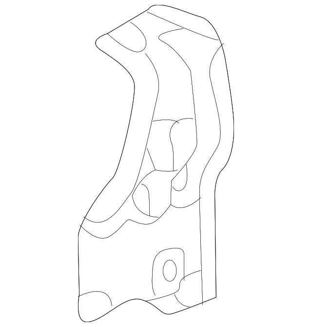 2021-2023 GM Driver Side Fender Rear Upper Body Side Bracket 84731785 ...