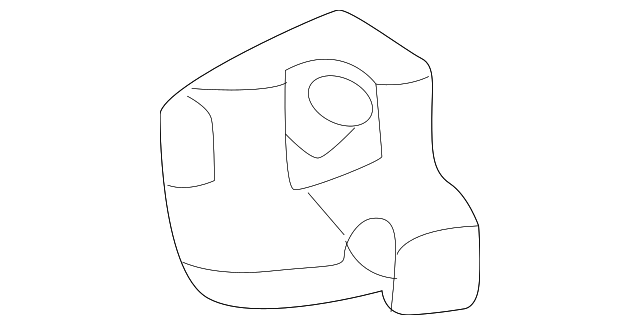 2021-2022 GM Passenger Side Hood Strut Bracket 84267782 | GMPartsDirect.com