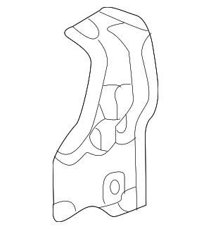 2021-2023 GM Passenger Side Body Side Front Fender Upper Rear Bracket ...