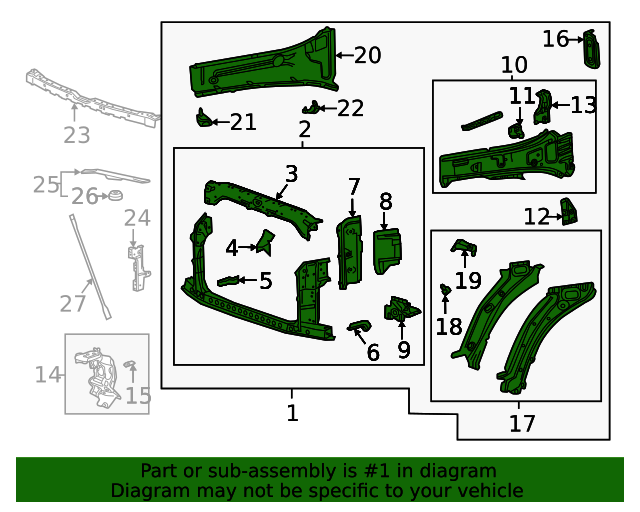 86790625 - Parts Kit - Kipp Scott GM Parts