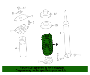 33536851726 - 2014-2018 BMW Coil Spring (33-53-6-851-726) | BMW of ...