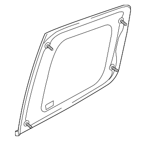 2015-2022 GM Driver Side Quarter Rear Window 23492599 | TascaParts.com