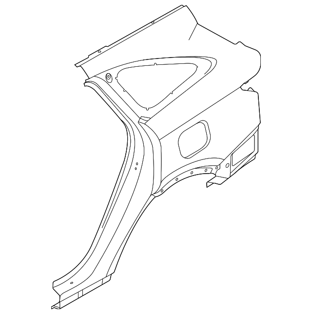 2021 Kia Sorento Quarter Panel 71503-P2C00 | TascaParts.com