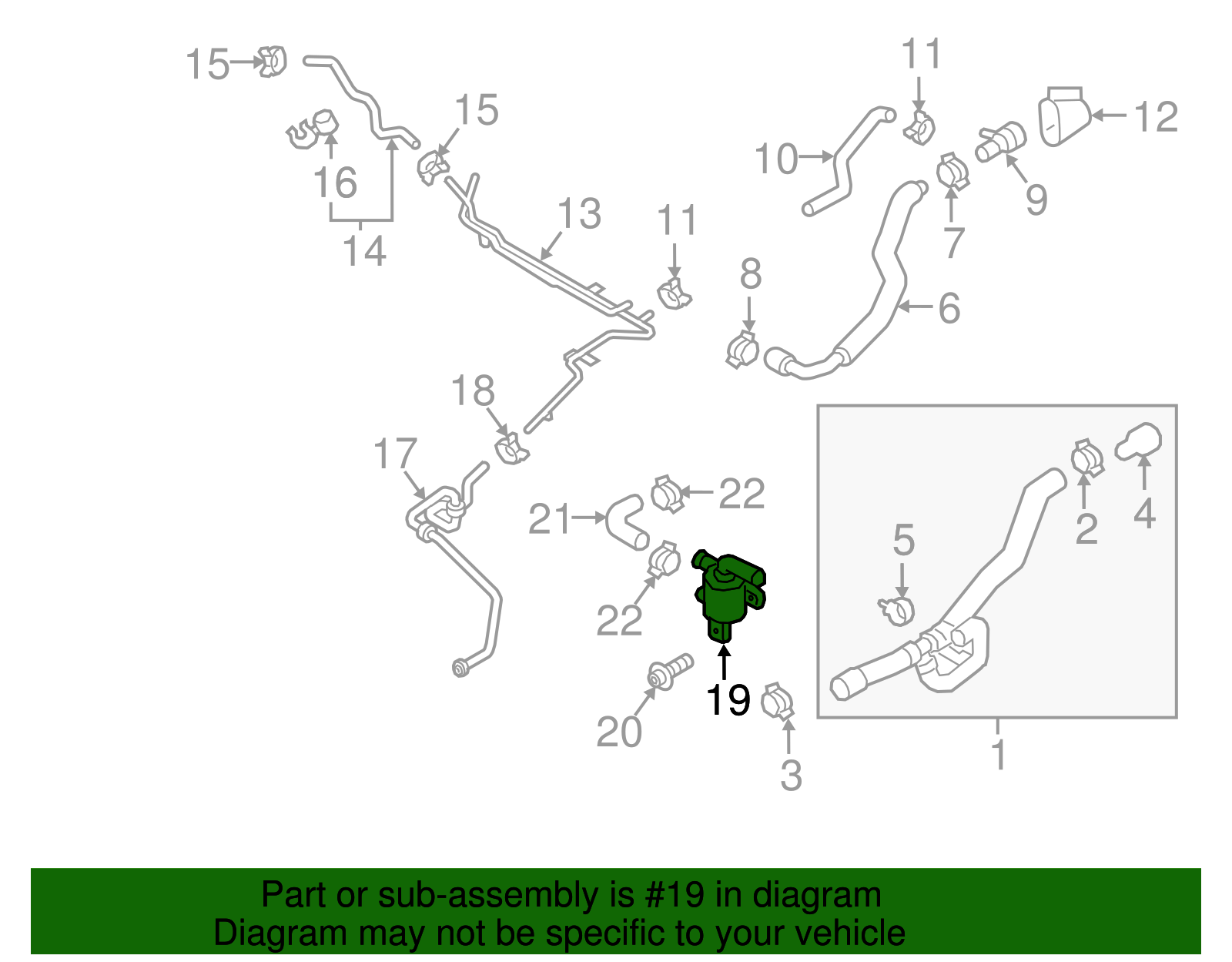 4H0-121-671-D - HVAC Heater Control Valve 2011-2023 Audi | Audi OEM Parts