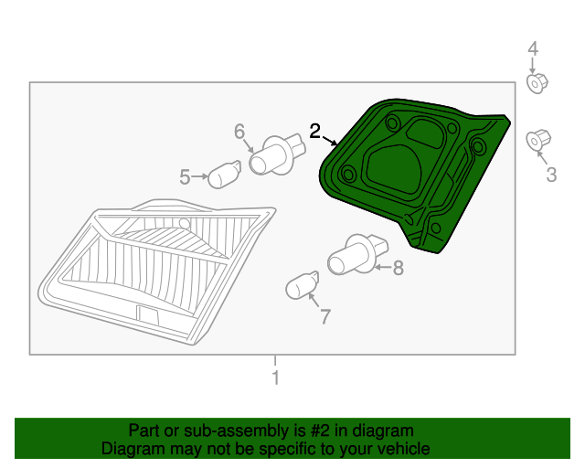34152-T2A-A01 - Gasket, Base 2013-2015 Honda Accord | Honda Parts Online