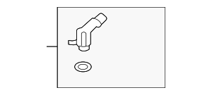 2018-2023 Jaguar Tube Connector JDE41371 | JaguarParts.com