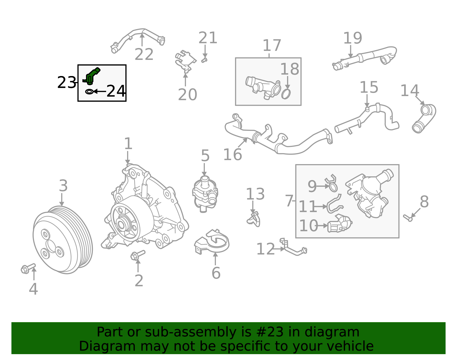 2018-2023 Jaguar Tube Connector JDE41371 | OEM Parts Online