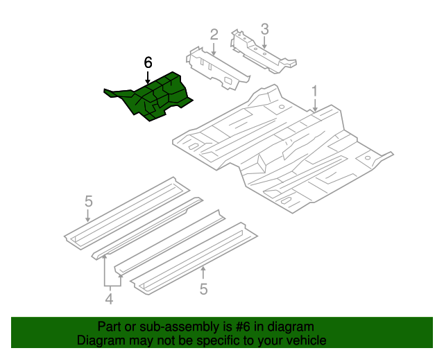 2010-2017 Volvo XC60 Heat Shield 31469575 | TascaParts.com
