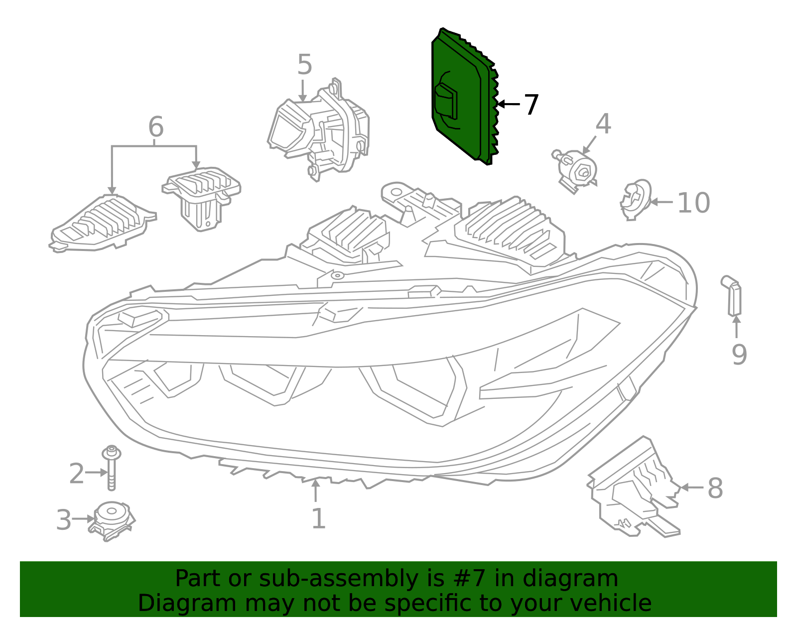 63-11-7-429-125 - 2020-2023 BMW - Control Module | BMWPartsHub