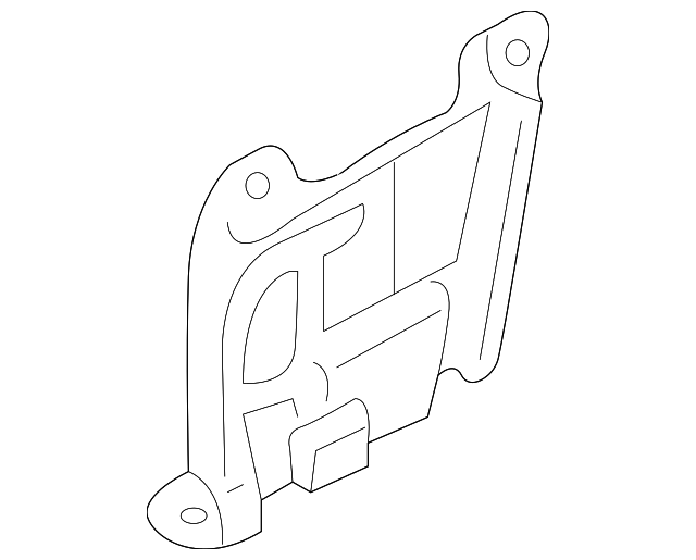 2003-2009 Nissan 350Z Side Shield 75893-AL500 | Nissan Parts Plus