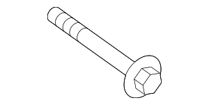 910105-012004 - Leaf Spring Front Bolt 2010-2023 Mercedes-Benz ...