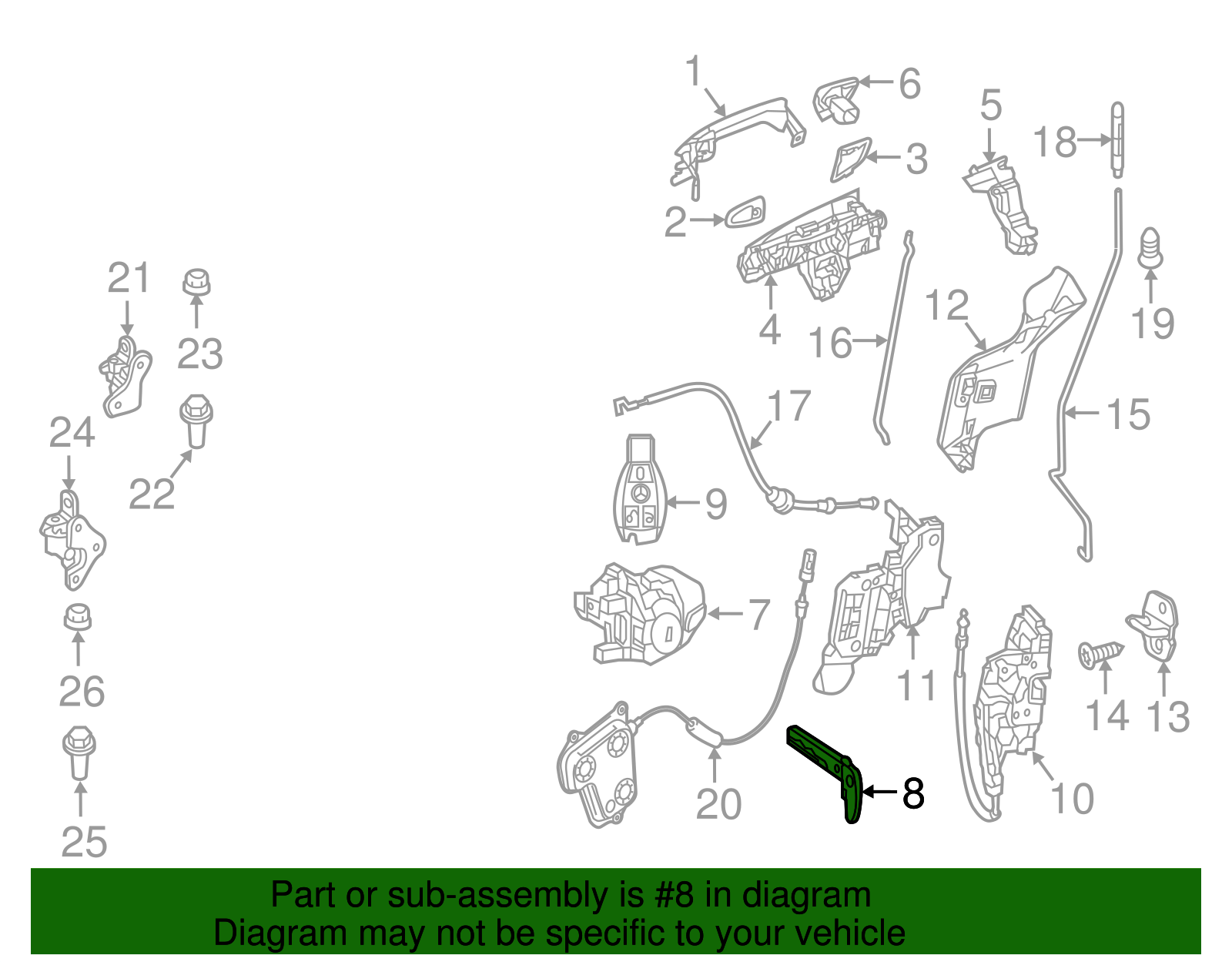 2010-2021 Mercedes-Benz Vehicle Key 000-766-09-00 | Retail Performance ...