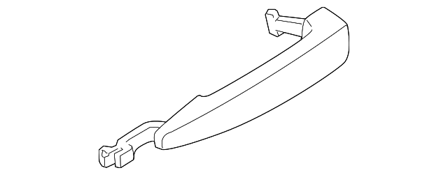 Genuine BMW 51-21-7-207-561 | Handle, Outside - Left | FREE Shipping on ...