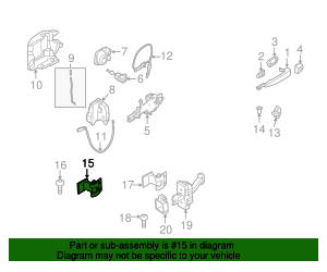 41517284533 - 2012-2025 BMW Upper Hinge (41-51-7-284-533) | BMW of ...