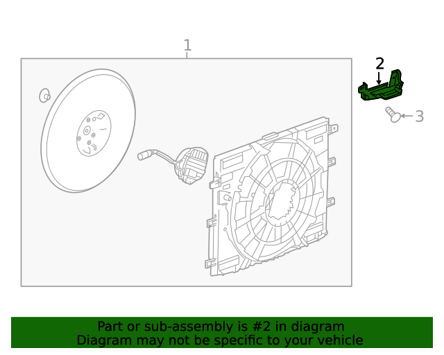 2019-2023 Cadillac XT4 Baffle 84946405 | GMPartsDirect.com