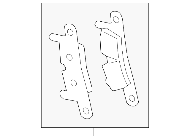 2020-2024 Porsche 911 1 Set Of Brake Pads Rear 992-698-451-G ...