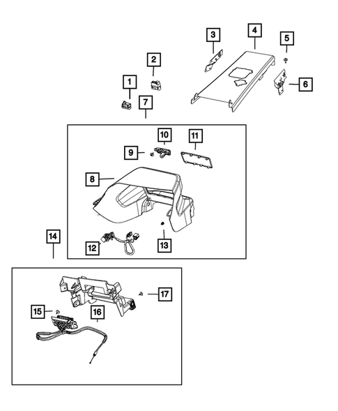 Consoles for 2022 Dodge Durango | Mopar eStore