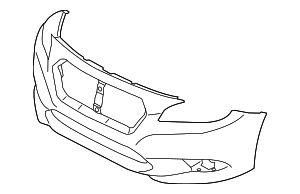 2015-2017 Subaru Legacy Bumper Cover 57704AL00A | Subaru Parts Guys