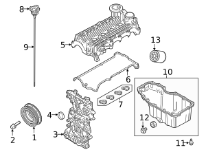 2019-2020 Fiat 500X Valve Cover Gasket 68439755aa | TascaParts.com