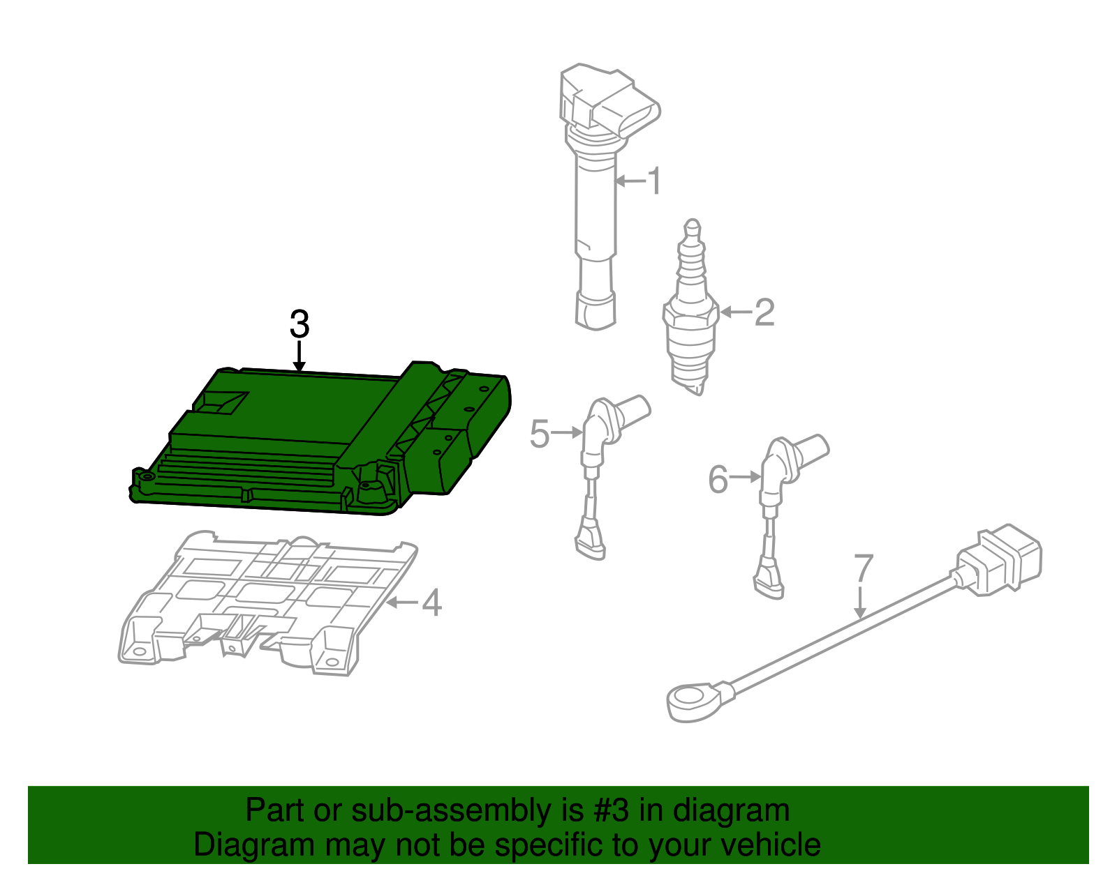 2012-2015 Volkswagen Engine Control Module (ECM) 5K0-907-115-M | Retail ...