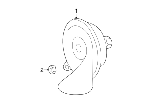 463-542-04-00 - Horn 2014-2018 Mercedes-Benz | AutoNationParts.com