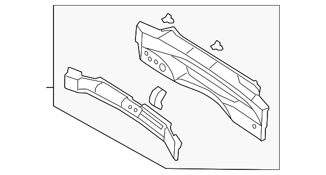 2010-2012 Ford Rear Body Panel 9E5Z-5440320-A | Blue Springs Ford Parts
