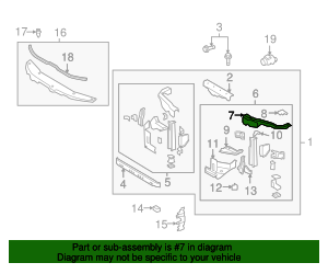2008-2015 Toyota Land Cruiser Upper Support 53714-60030 | Toyota Parts