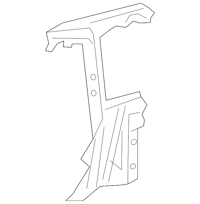 2019-2024 Toyota Inner Quarter Reinforced 61701-0R030 | Sparks Parts