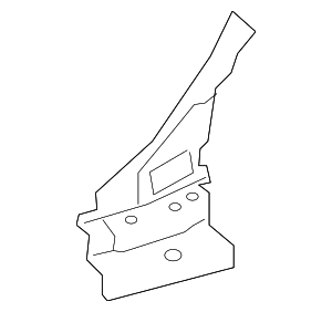 2019-2024 Toyota Front Extension 61073-0R010 | Toyota Parts Center
