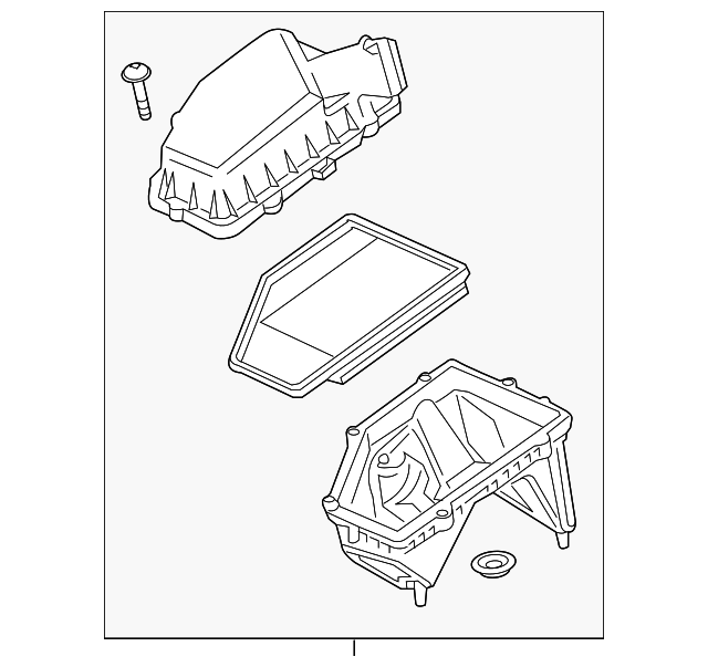 2016-2019 GM Air Cleaner 23430318 | OEM Parts Online