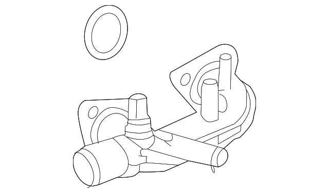 2017-2022 Toyota Water Outlet 16331-31220 | Lithia Toyota Parts