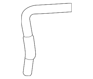 2017-2024 Toyota Engine Coolant Hose 16264-0P020 | Toyota Parts Center