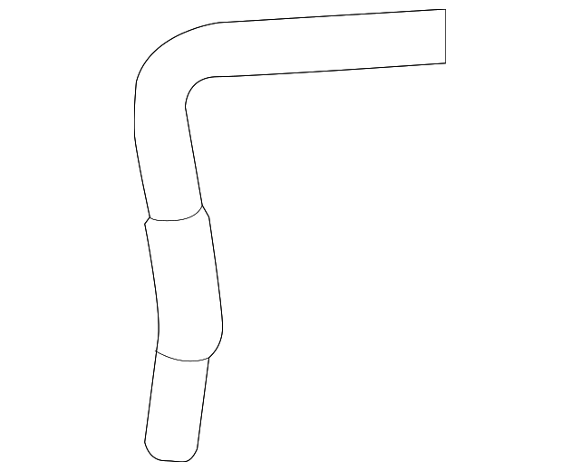 16264-0P020 - Engine Coolant Hose - 2017-2022 Toyota | OEM Genuine ...