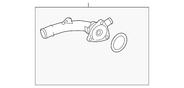16031-31031 - Water Inlet Sub-Assembly, With Thermostat 2017-2022 ...