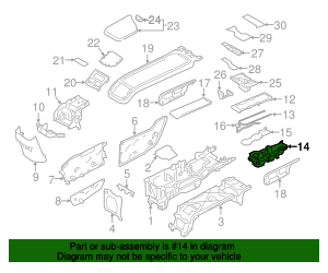 31469622 - Cup Holder - 2018-2021 Volvo | Volvo OEM Parts Direct