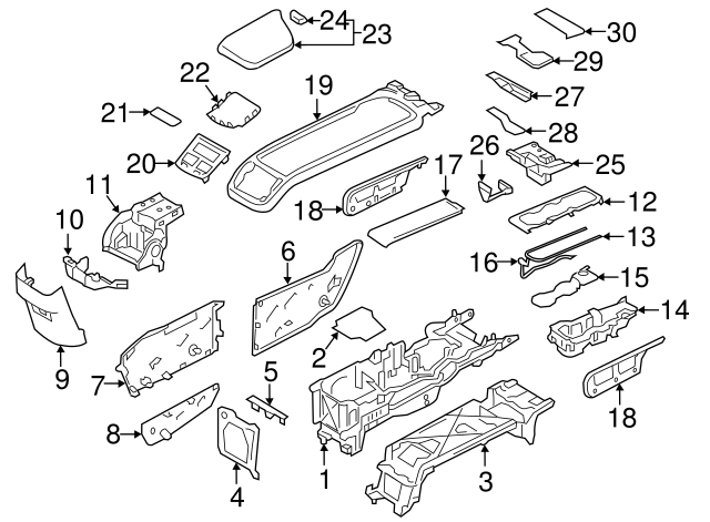 2017-2020 Volvo Ashtray Cover 31497147 | TascaParts.com