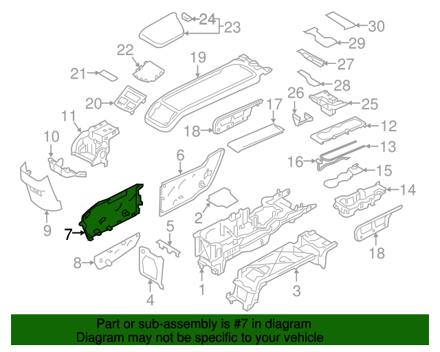 31420760 - Rear Trim - 2018-2020 Volvo XC60 | Volvo OEM Parts Direct