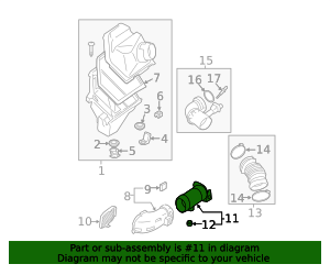 13-71-7-934-473 - Center Duct 2019-2024 BMW | AutoNationParts.com
