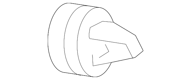 2004-2016 Volvo Rocker Molding Clip 30648141 | TascaParts.com