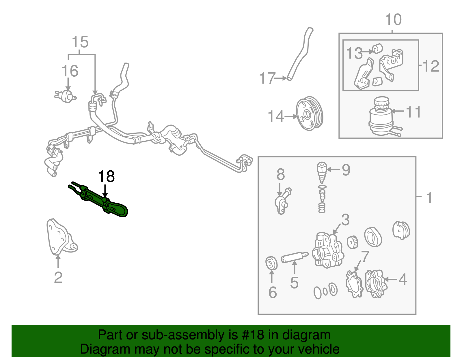 44420-0C011 - Power Steering Oil Cooler 2001-2007 Toyota | Longo Toyota ...