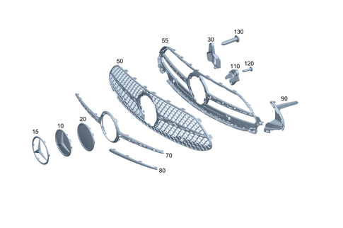 Radiator Grille for 2025 Mercedes-Benz CLE 300 | Mercedes-Benz USA Parts