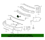 Bumper Cover Bracket - GM (25865204) | TascaParts.com
