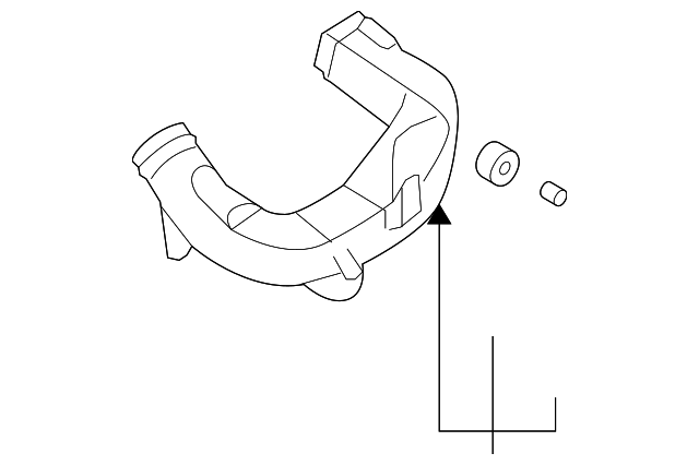 2006-2010 Hyundai Sonata Intake Tube 28211-3K010 | Hyundai Wholesale Direct