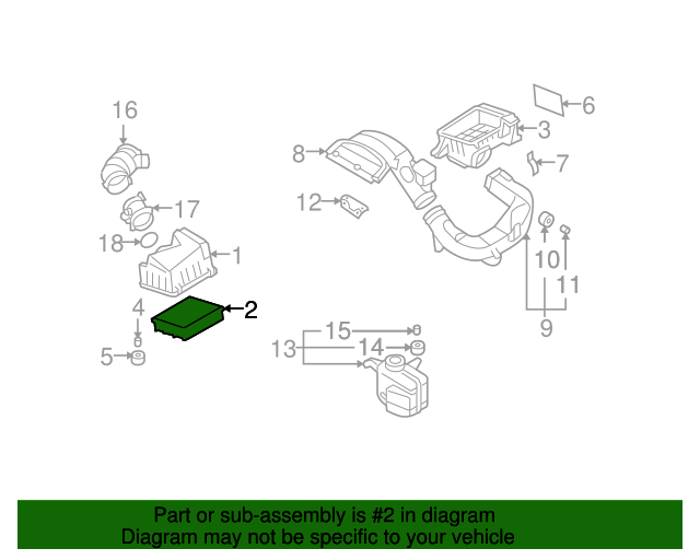 2005-2010 Hyundai Sonata Air Filter 28113-3K010 | OEM Parts Online